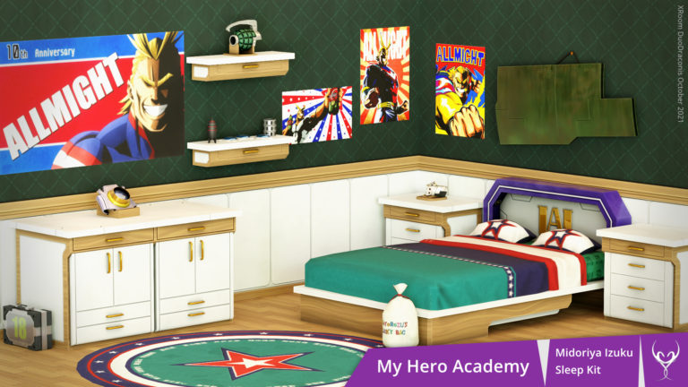 XRoom: My Hero Academy – Midoriya’s Sleep Kit – Duodraconis 3D Workshop
